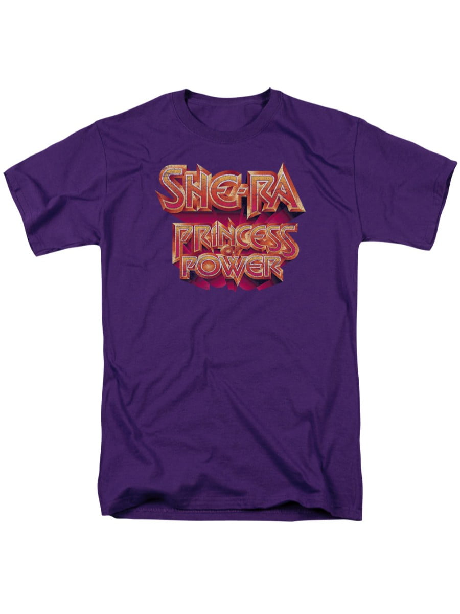 She-Ra Princess Of Power Cartoon TV Series Distressed Logo Purple Adult ...