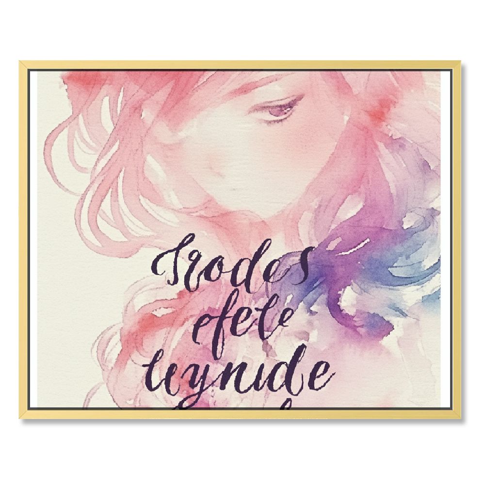 She Remembered Who She Was Inspirational Quote Canvas Wall Art Print ...