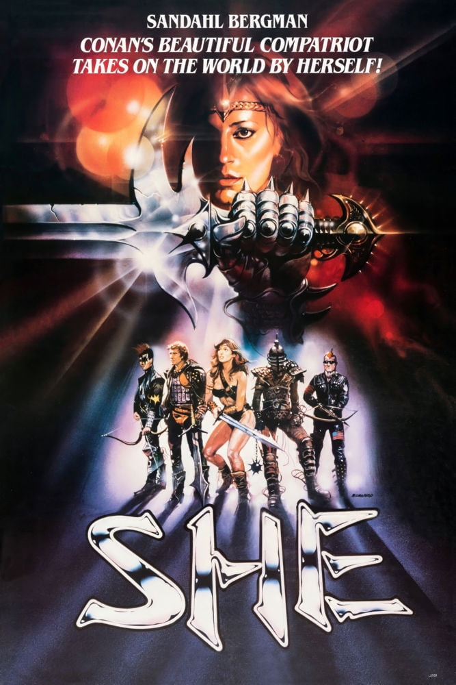 She Sandahl Bergman 1984 Movie Poster 16x24 16inx24in Multi Color ...