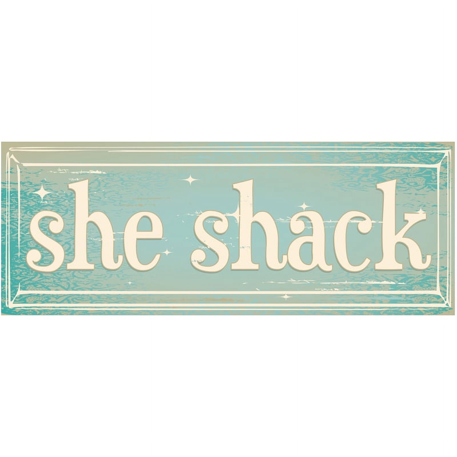 She Shack Metal Sign - Walmart.com