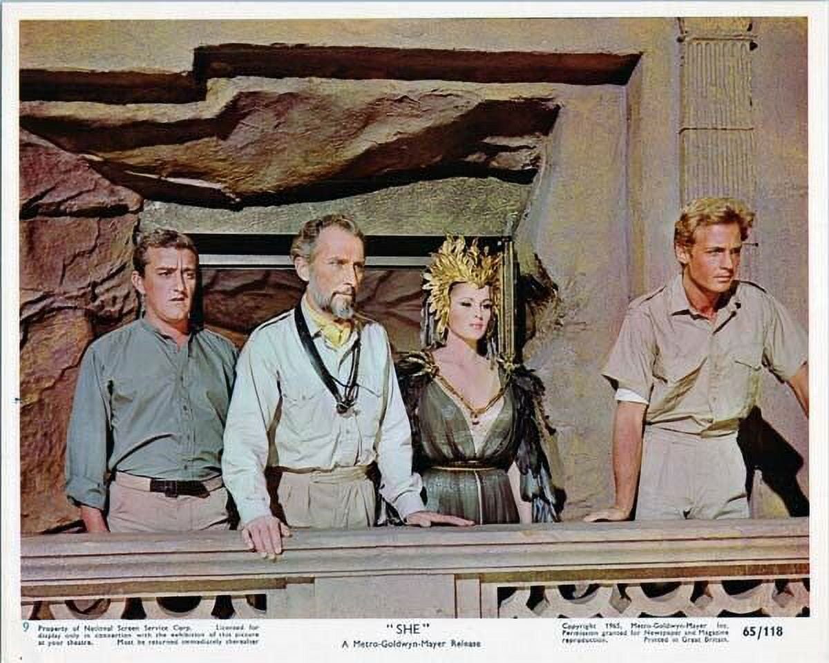 She Ursula Andress Bernard Cribbins Peter Cushing John Richardson 8x10 ...
