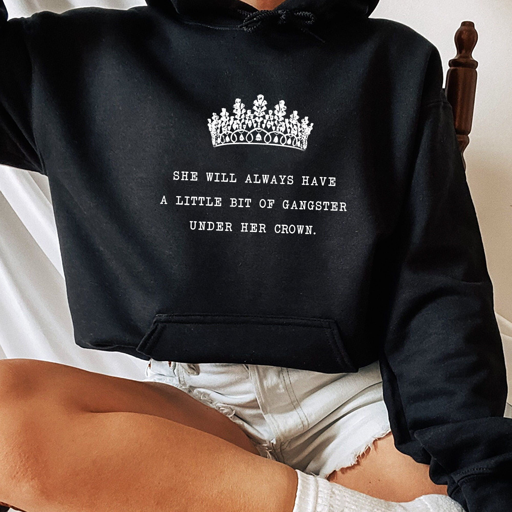 She Will Always Have A Little Bit Of Gangster Under Her Crown Shirt ...