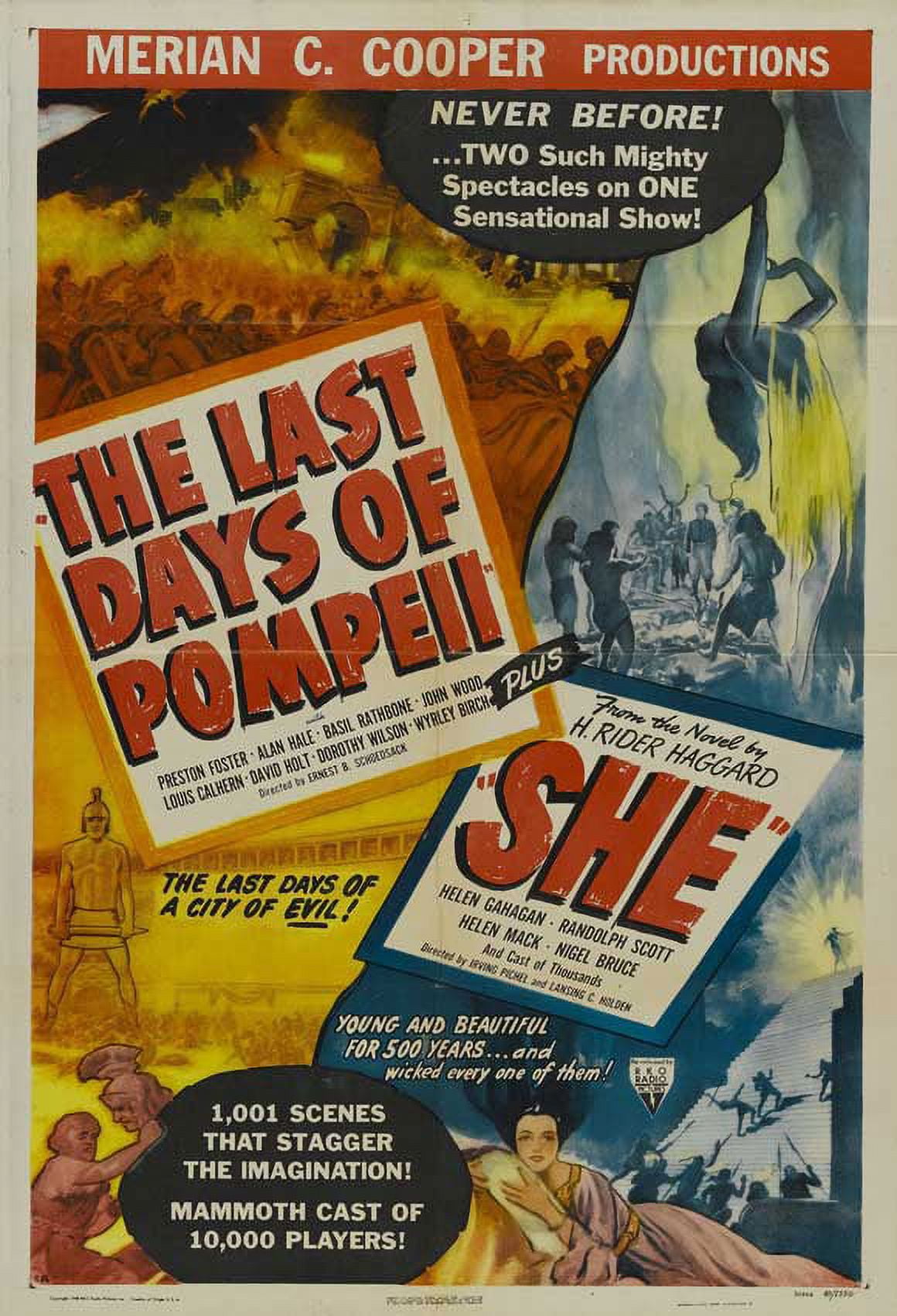 She - movie POSTER (Style B) (11" x 17") (1926) - Walmart.com