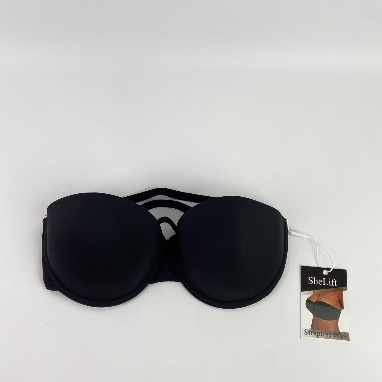 SheLift Strapless bras,Women's Strapless Bra with Clear Straps for ...