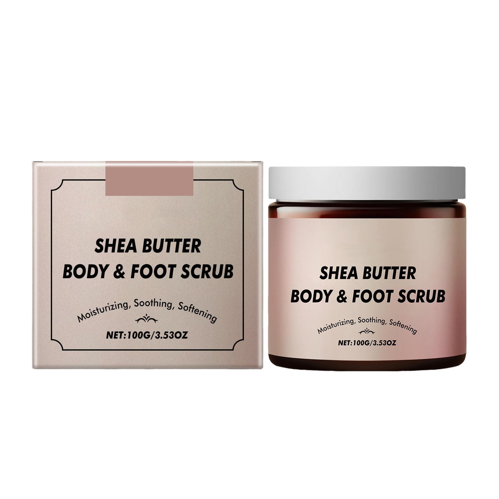 Shea Sugar Body Scrub, Shea Butter with Almond Oil & - Walmart.com