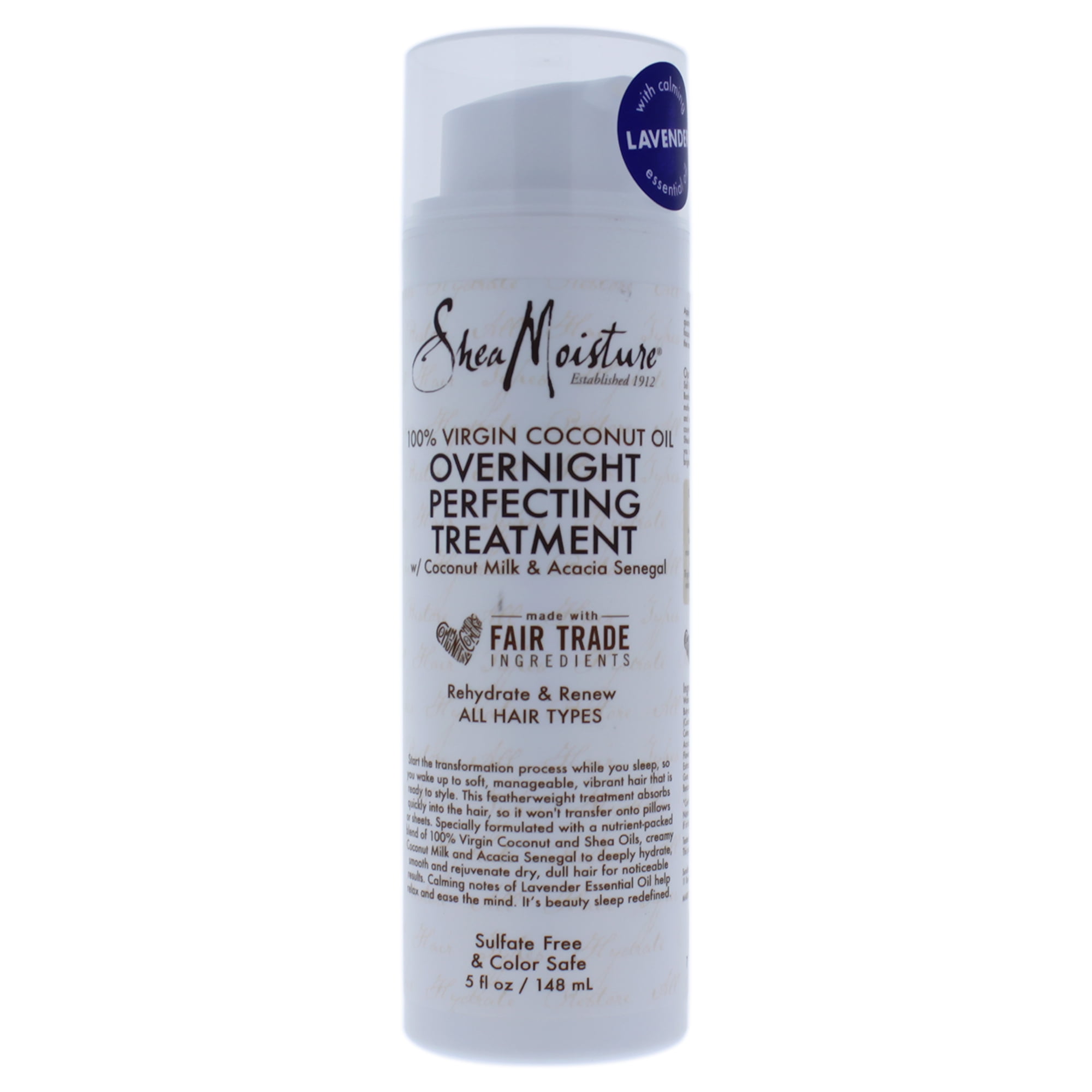 Shea Moisture 100 Percent Virgin Coconut Oil Overnight Perfecting