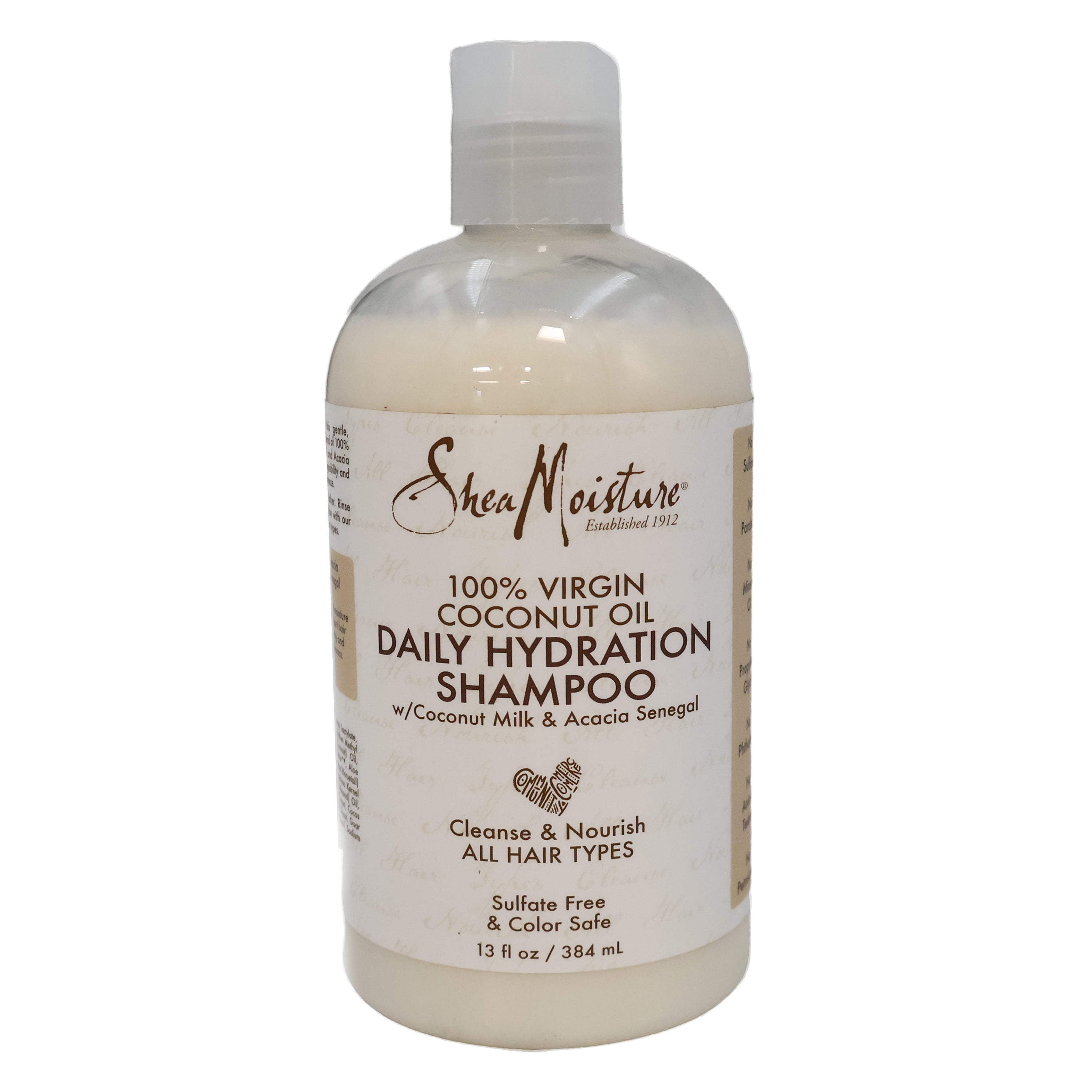 Shea Moisture 100 Virgin Coconut Oil Daily Shampoo, 13 Oz., Pack of 12 ...