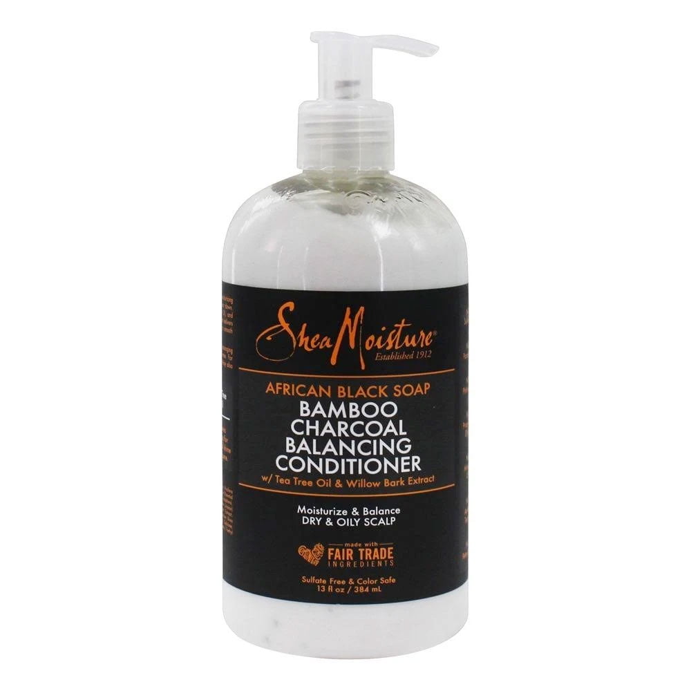 Shea Moisture Africa Black Soap Bamboo Charcoal Balancing Conditioner