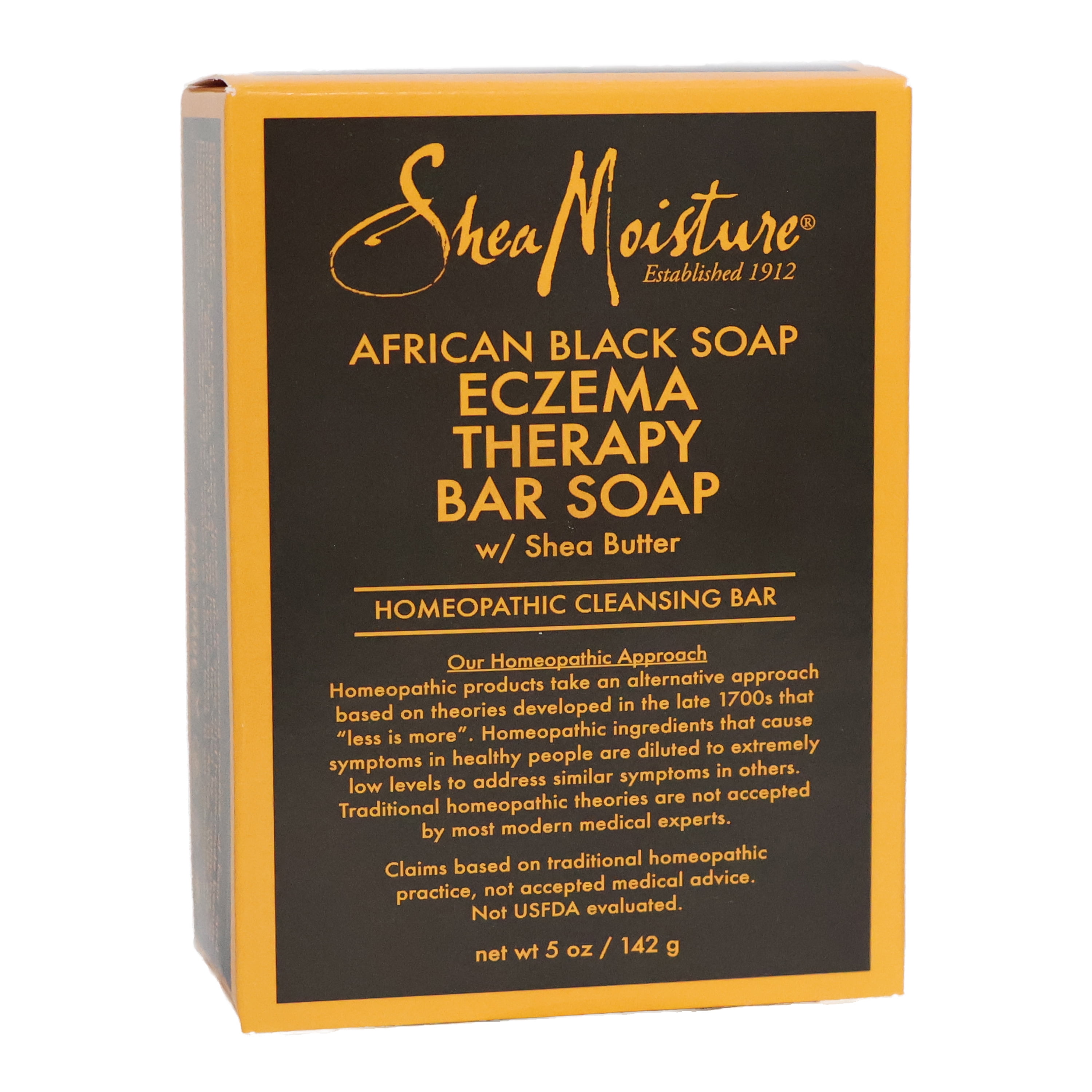 Shea Moisture African Black Soap Eczema Therapy Bar Soap With Shea