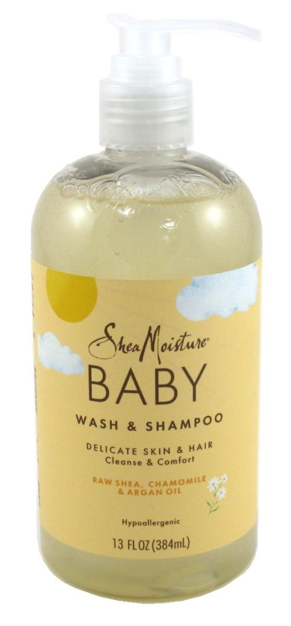 Shea Moisture Baby Wash & Shampoo Cleanse & Comfort 13oz (Pack of 2 ...