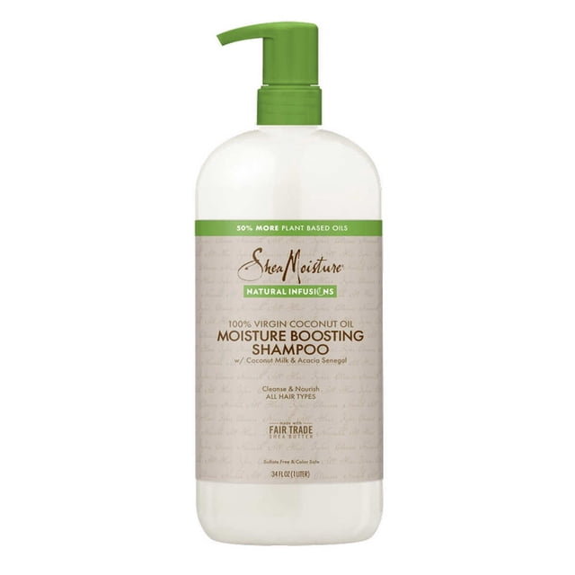 Shea Moisture 100% Virgin Coconut Oil Intense Hydrating Weightless ...