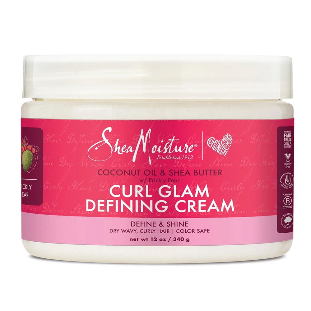 Shea Moisture Coconut Oil and Shea Butter Curl Glam Defining Cream, 12 ...