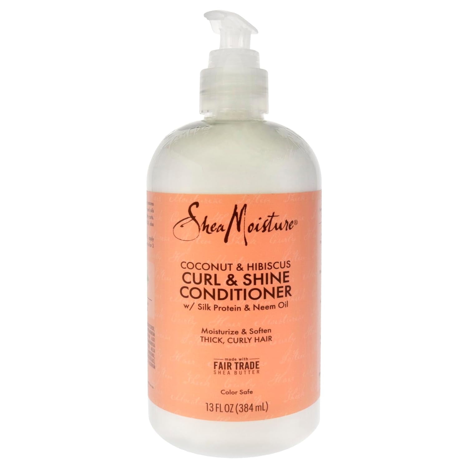 Sheamoisture Curl And Shine Conditioner Coconut And Hibiscus For Thick
