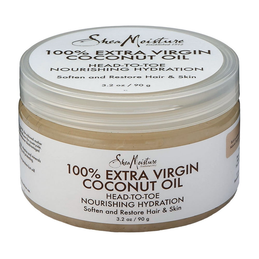 Shea Moisture Extra Virgin Coconut Oil Head To Toe Nourishing Hydration, 3.2 Oz.. - Walmart.com
