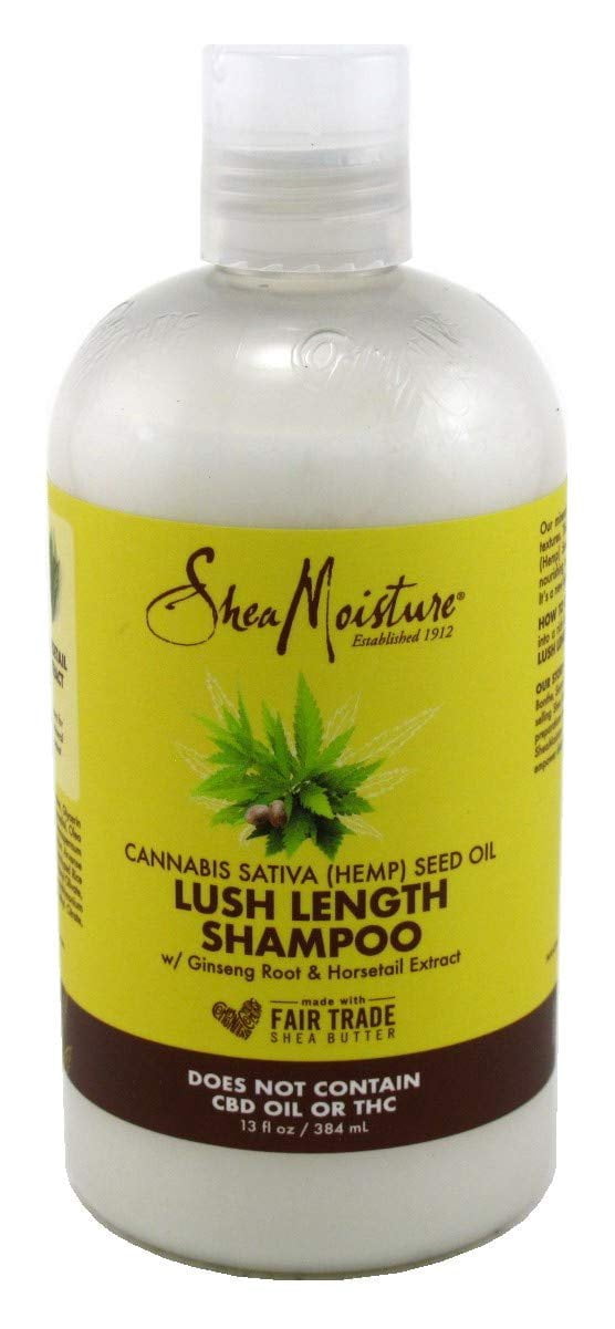 Shea Moisture Hemp Seed Oil Length Shampoo 13 Ounce 384ml Pack of 3 ...