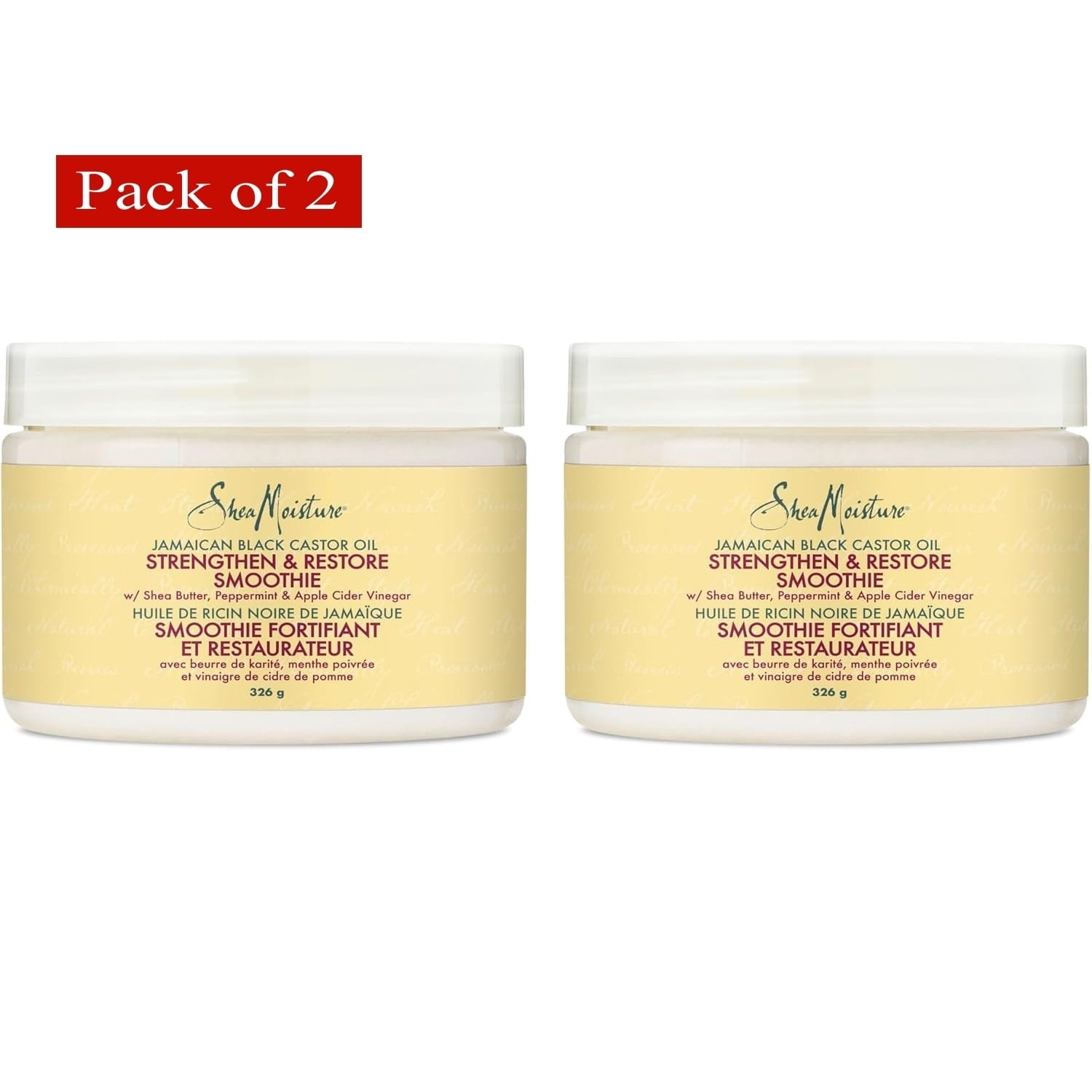 SheaMoisture Jamaican Black Castor Oil Hair Styling Smoothie With Shea ...