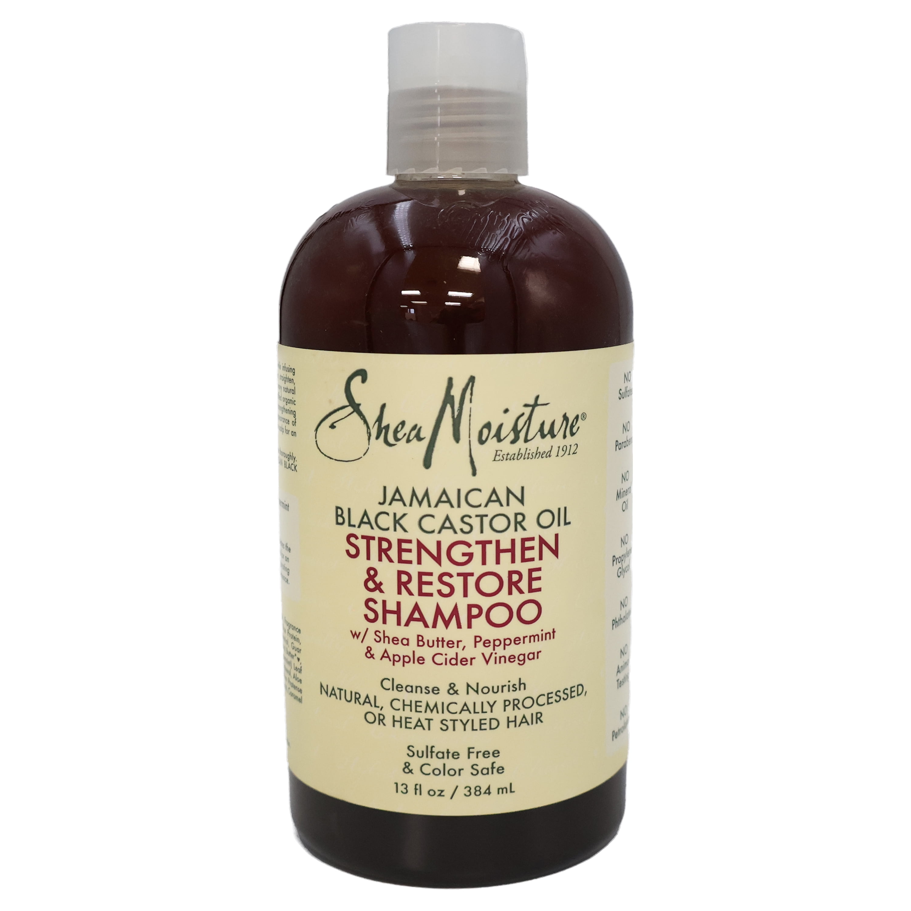 Shea Moisture Jamaican Black Castor Oil Shampoo, 13 Oz., Pack of 6 ...
