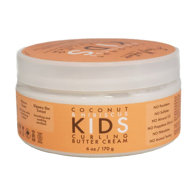 Shea Moisture Kids Coconut Hibiscus Curling Butter Cream 6 Oz. Pack of 2 Walmart