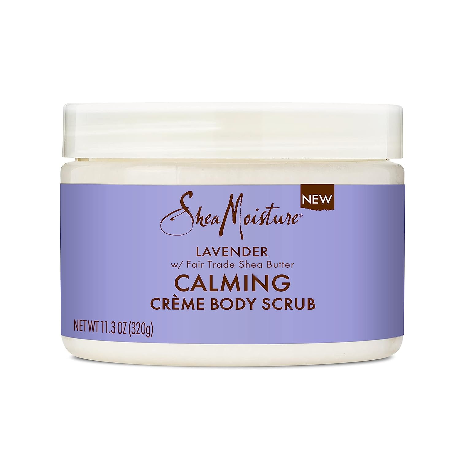 Shea Moisture Lavender Calming Creme Body Scrub, 11.3 oz.. - Walmart.com
