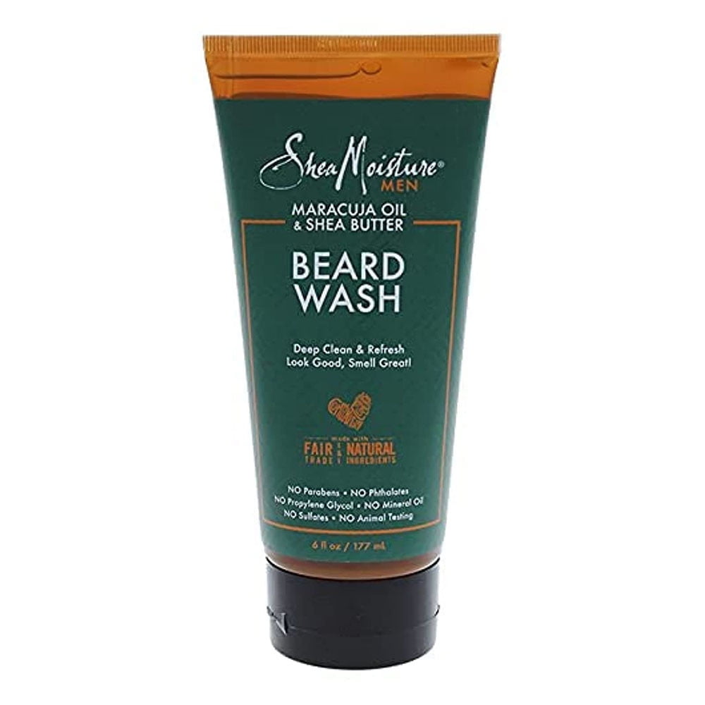 Shea Moisture Maracuja Oil and Shea Butter Beard Wash, 6 Oz.. - Walmart.com