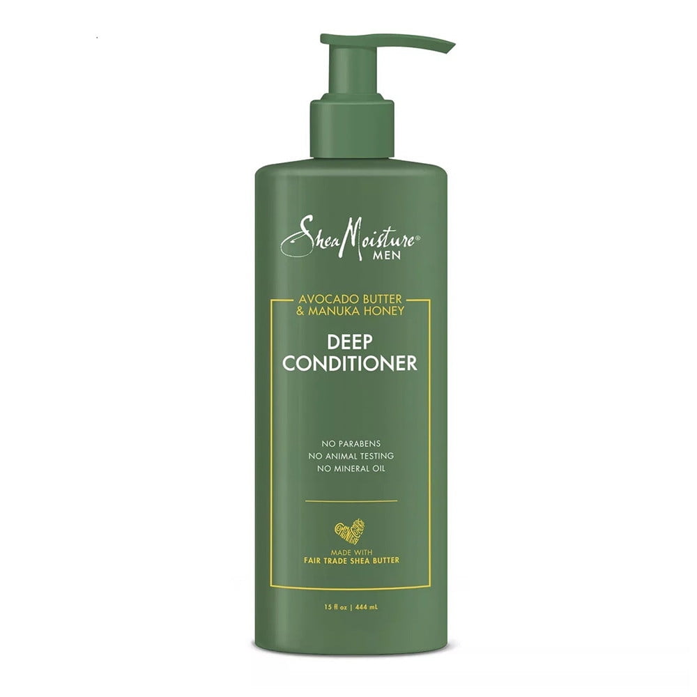 Shea Moisture Men Deep Hair Conditioner, Avocado Butter and Manuka ...