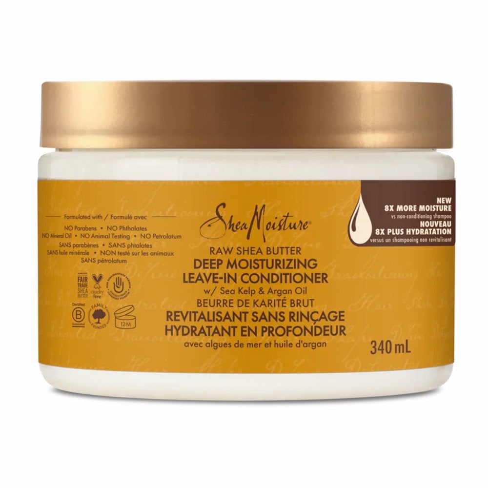 Shea Moisture Raw Shea Butter Deep Moisturizing Leave In Conditioner ...