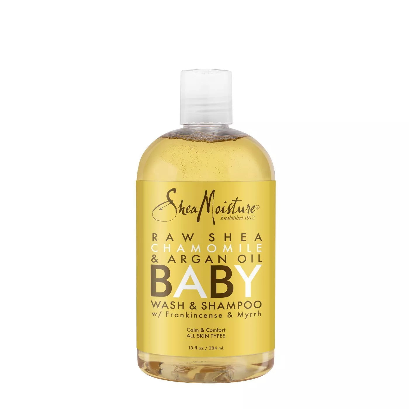 Shea Moisture Baby Wash & Shampoo, Raw Shea Chamomile & Argan Oil - 13 ...