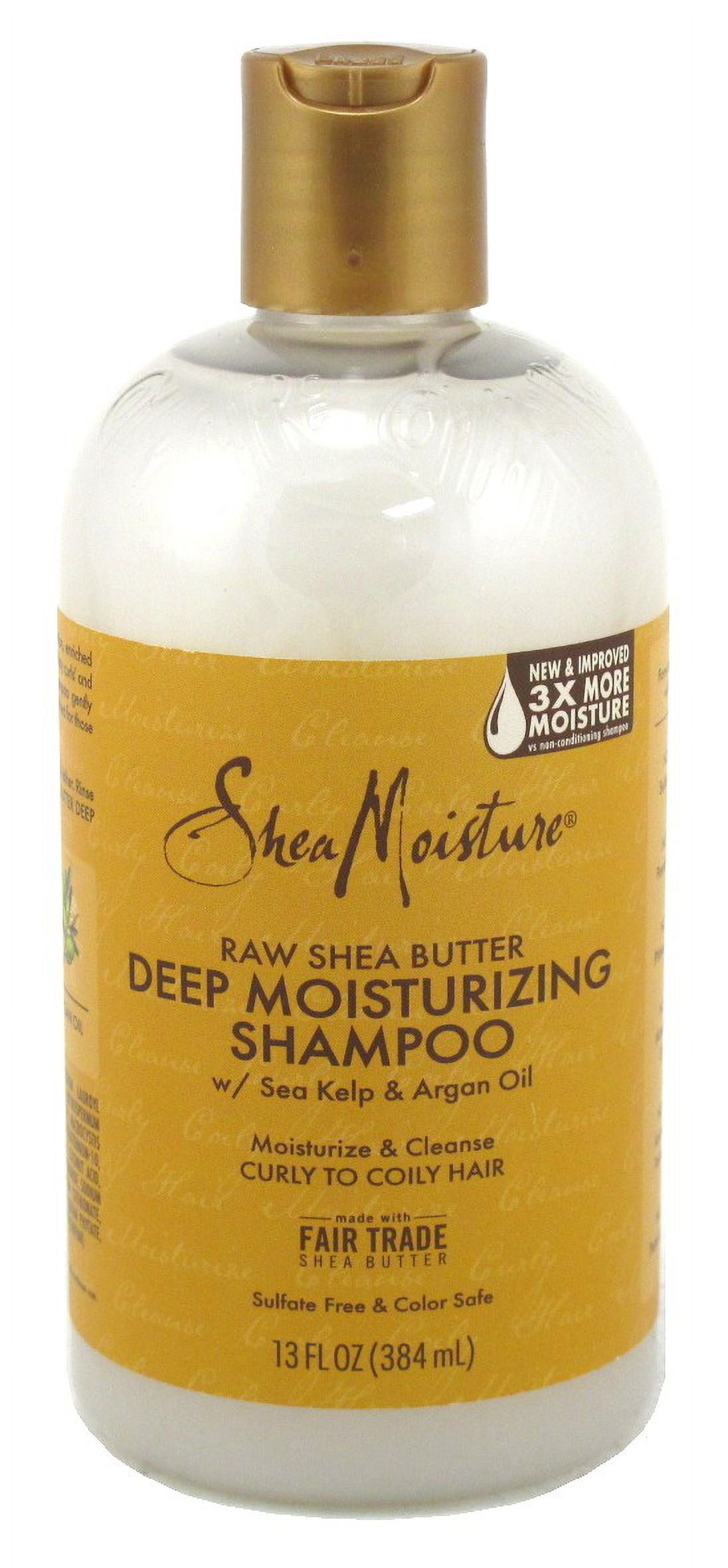 Shea Moisture Raw Shea Shampoo 13oz (Pack of 3) - Walmart.com