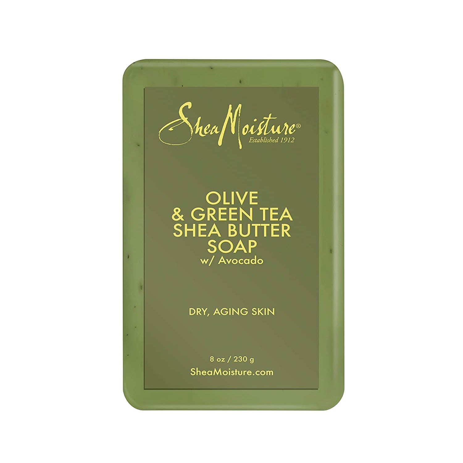 Shea Moisture Soap, Shea Butter, Olive Green Tea, 8 Oz. - Walmart.com