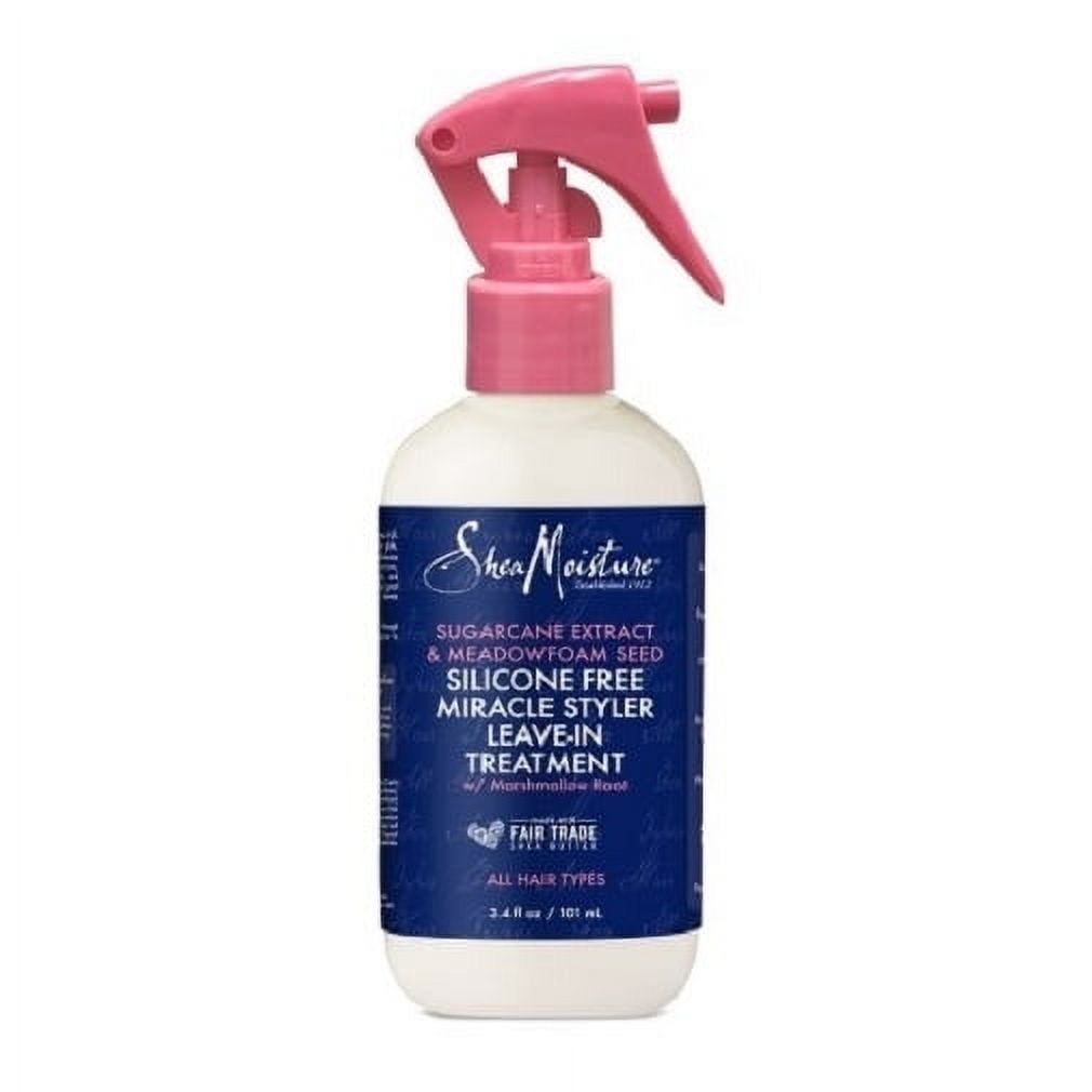 Shea Moisture Strength Restore Leave-In Hair Conditioner with Sugarcane ...
