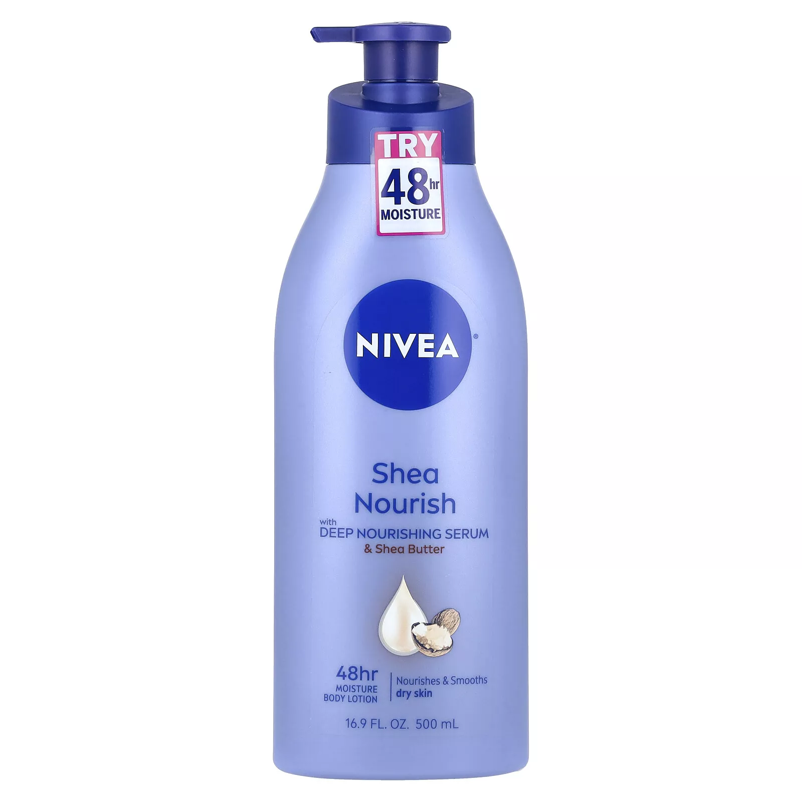 Shea Nourish Body Lotion, 16.9 fl oz (500 ml) - Walmart.com