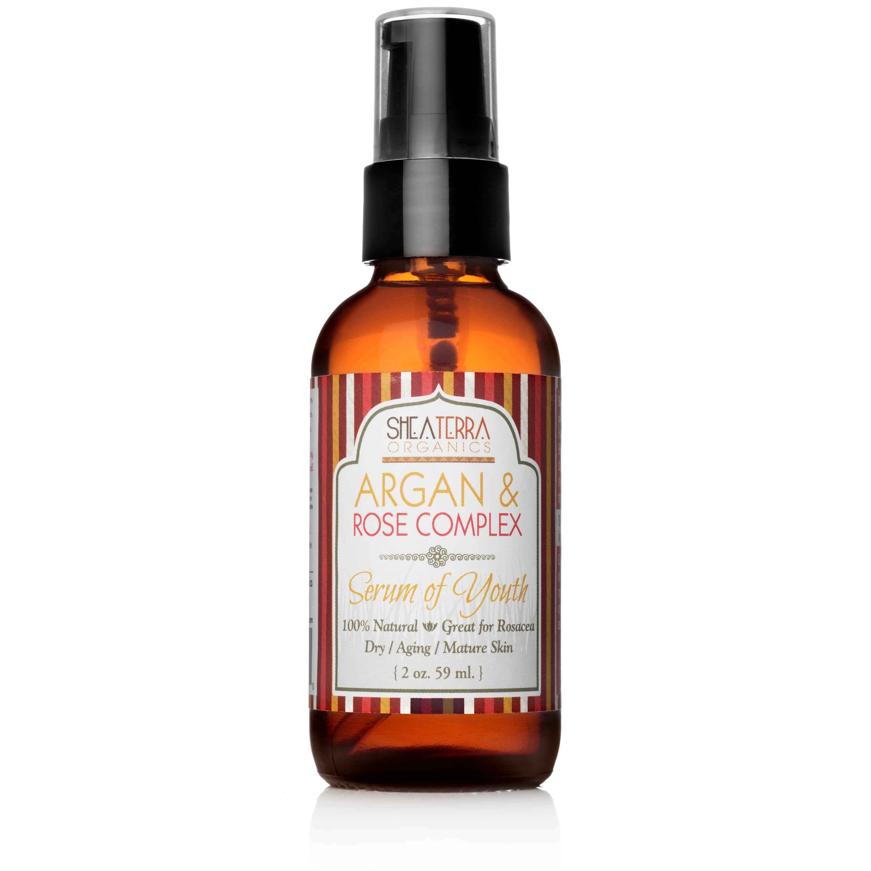Shea Terra Organics Argan & Rose Complex Serum of Youth | Anti-Wrinkle ...