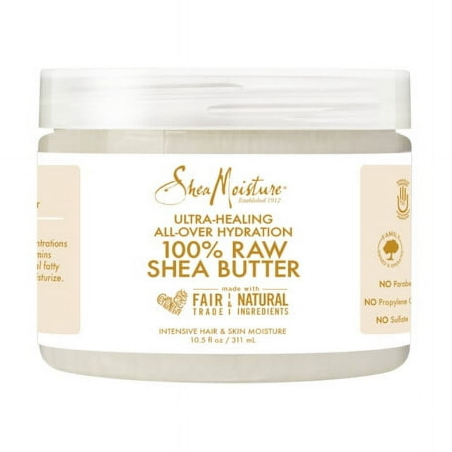 SheaMoisture 100% Certified Organic Shea Butter, Hair & Skin ...