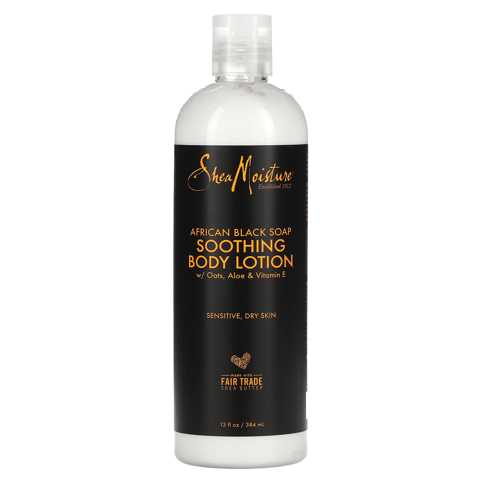 SheaMoisture, African Black Soap, Soothing Body Lotion, 13 fl oz (384 g ...