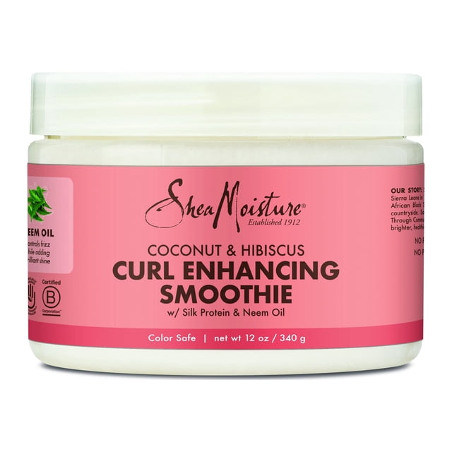 SheaMoisture Coconut & Hibiscus Curl Enhancing Smoothie, 12 oz ...