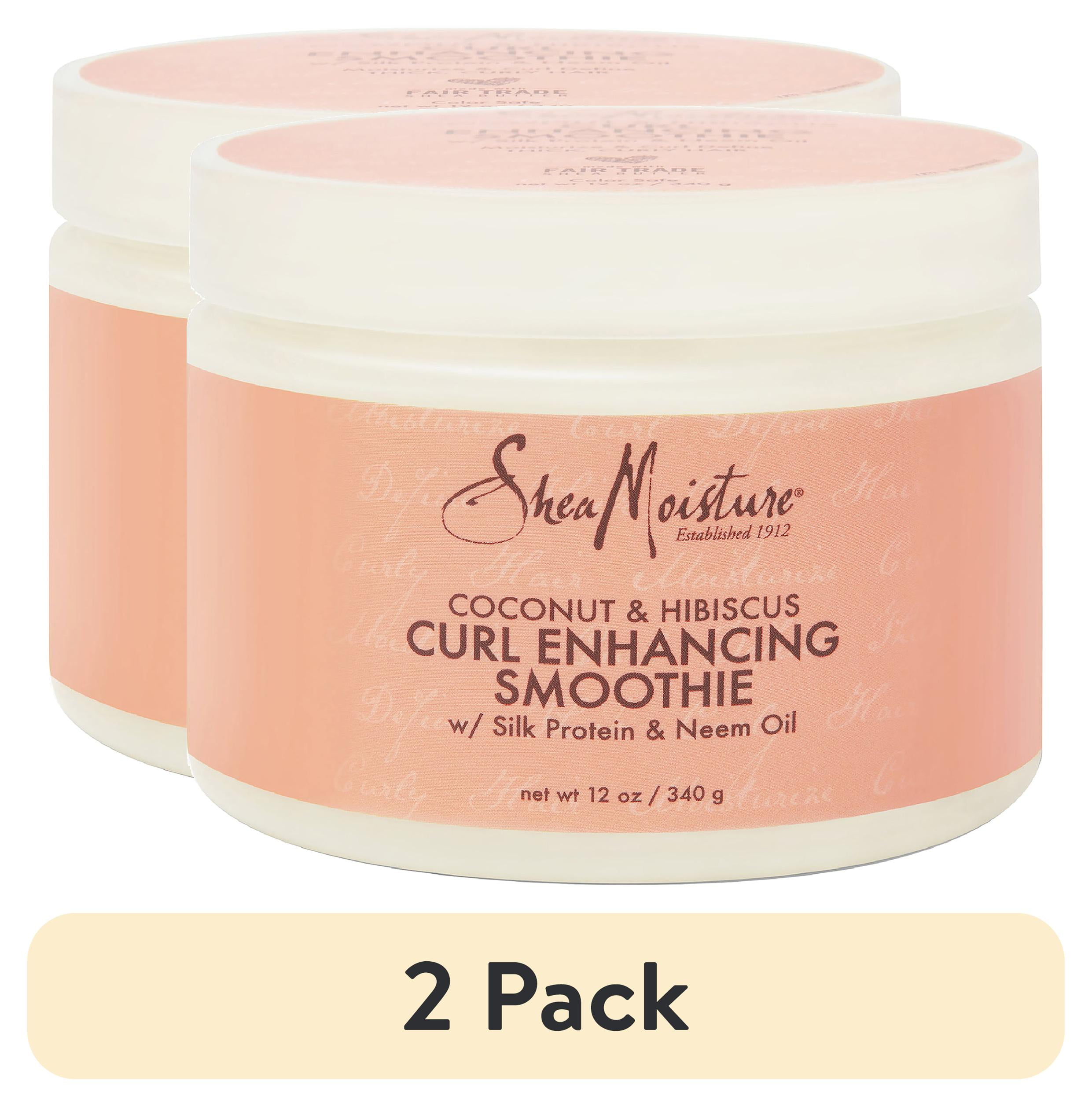 (2 pack) SheaMoisture Curl Enhancing Hair Styling Cream Hair Gel with ...