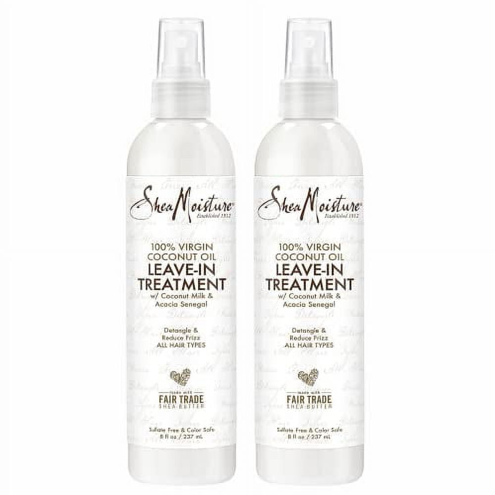 SheaMoisture Curly Hair Products, Leave in Conditioner Spray, 100% ...