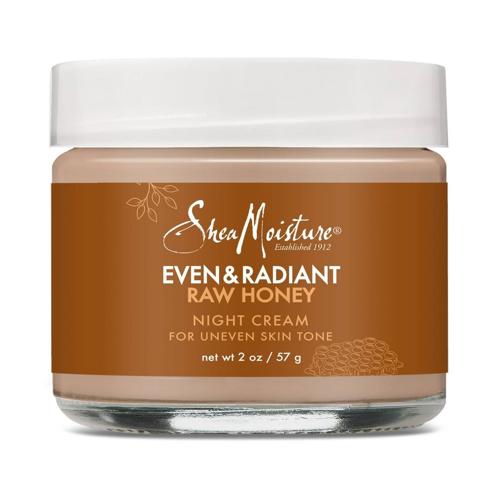 SheaMoisture Even & Radiant Raw Honey Night Moisturizer for Uneven Skin ...