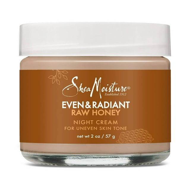 SheaMoisture Even & Radiant Raw Honey Night Moisturizer for Uneven Skin ...