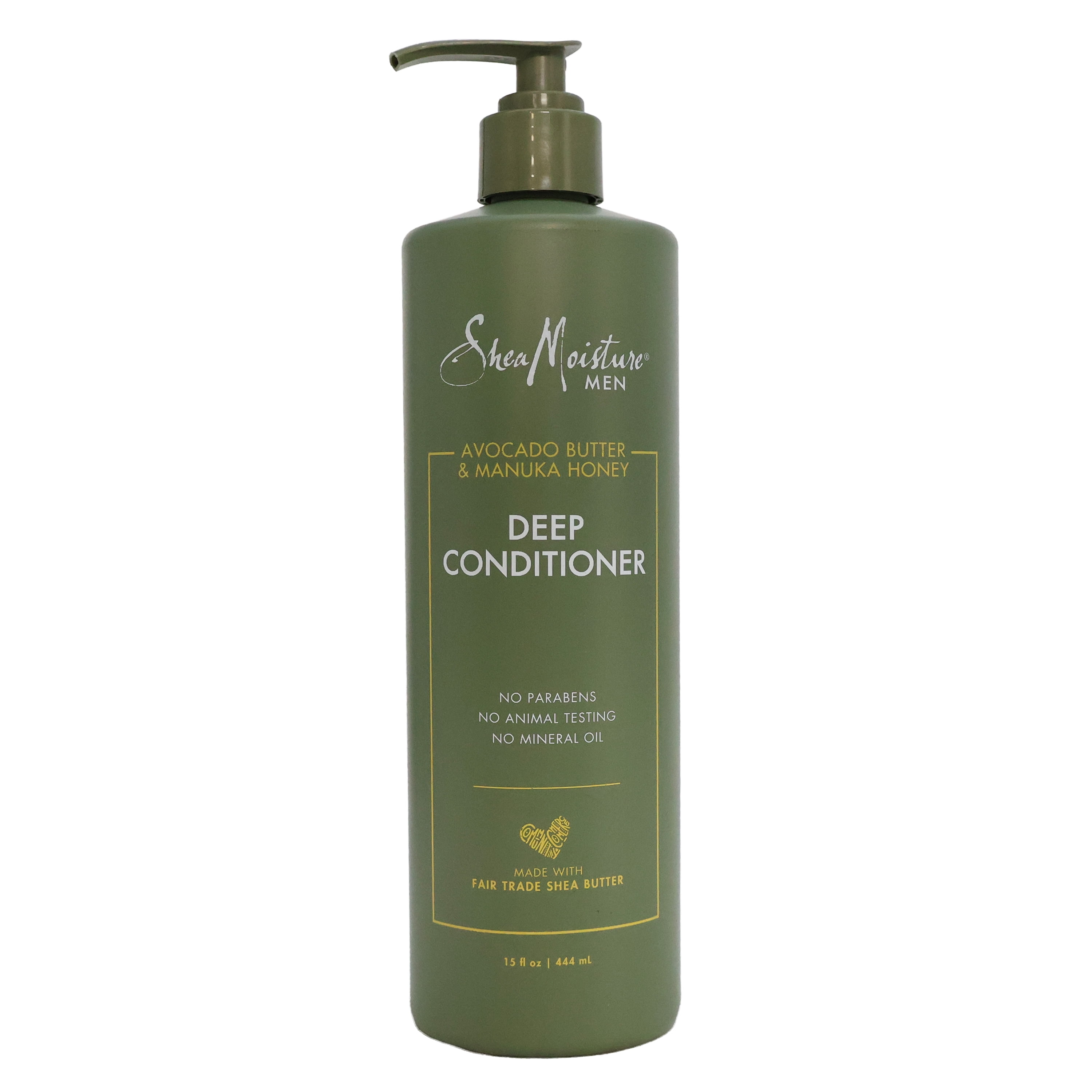 SheaMoisture Men Deep Conditioner Avocado Butter & Manuka Honey, 15 Oz ...