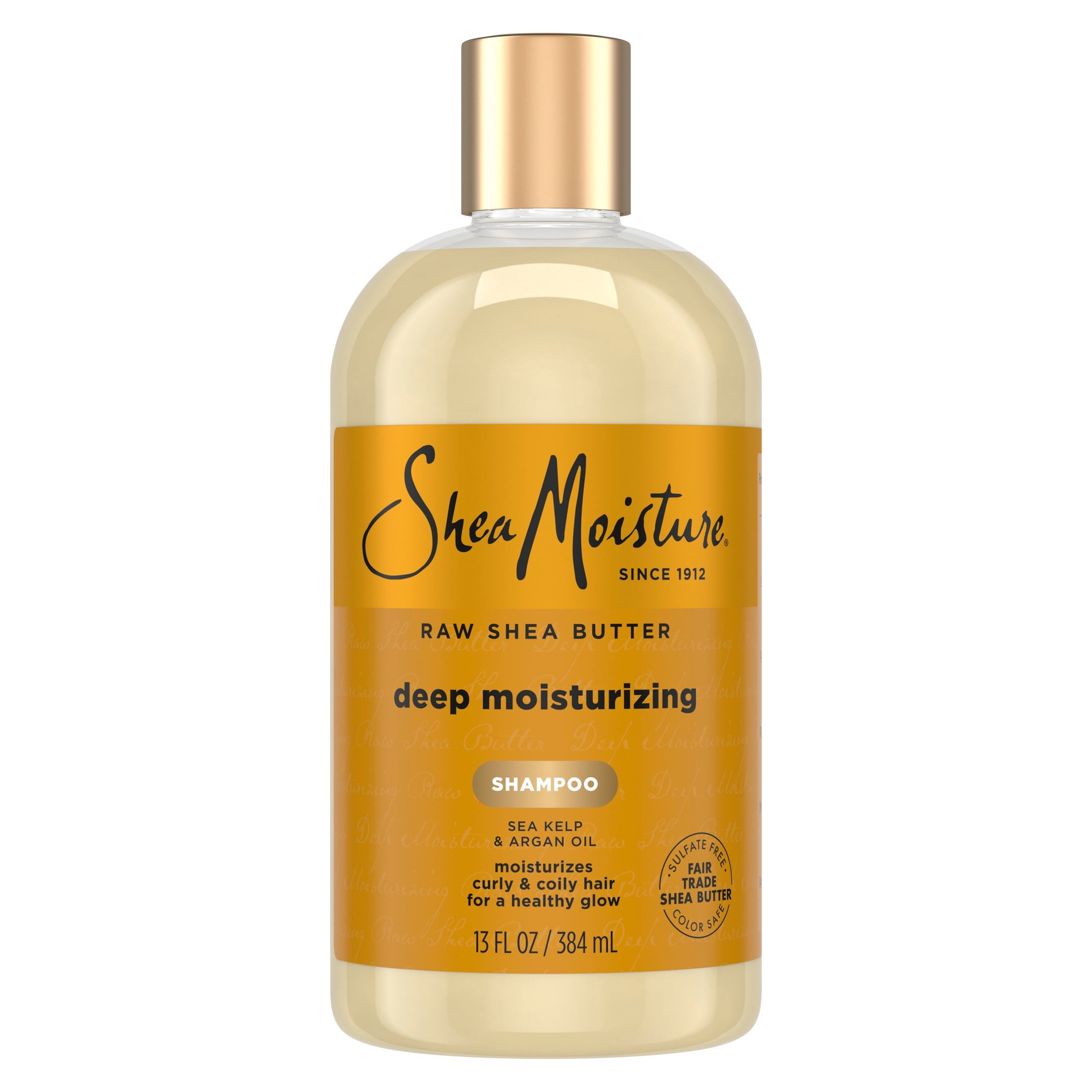 SheaMoisture, Deep Moisturizing Shampoo, 13 oz, Raw Shea Butter ...