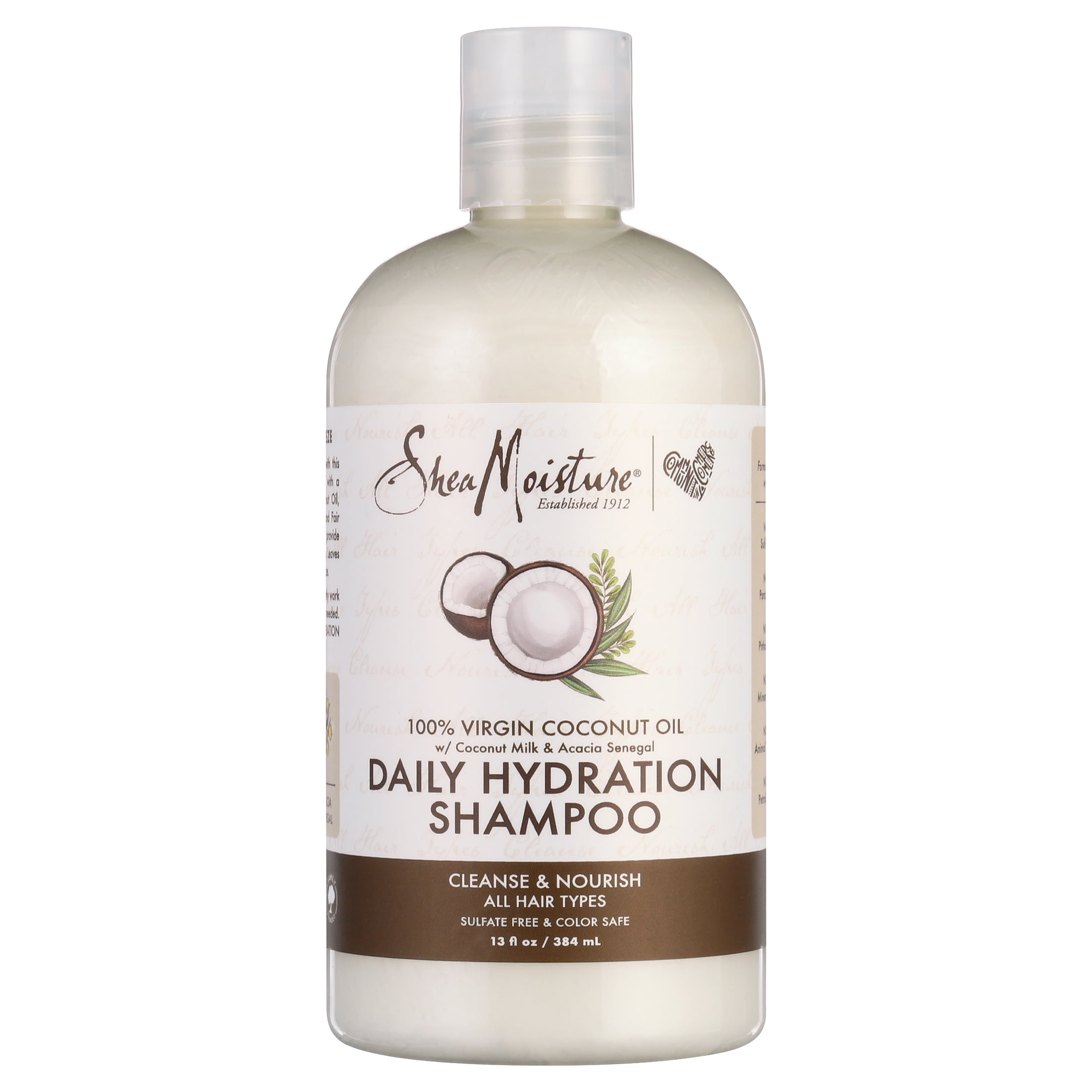 SheaMoisture Nourishing Shampoo, Daily Hydration Sulfate-Free with ...