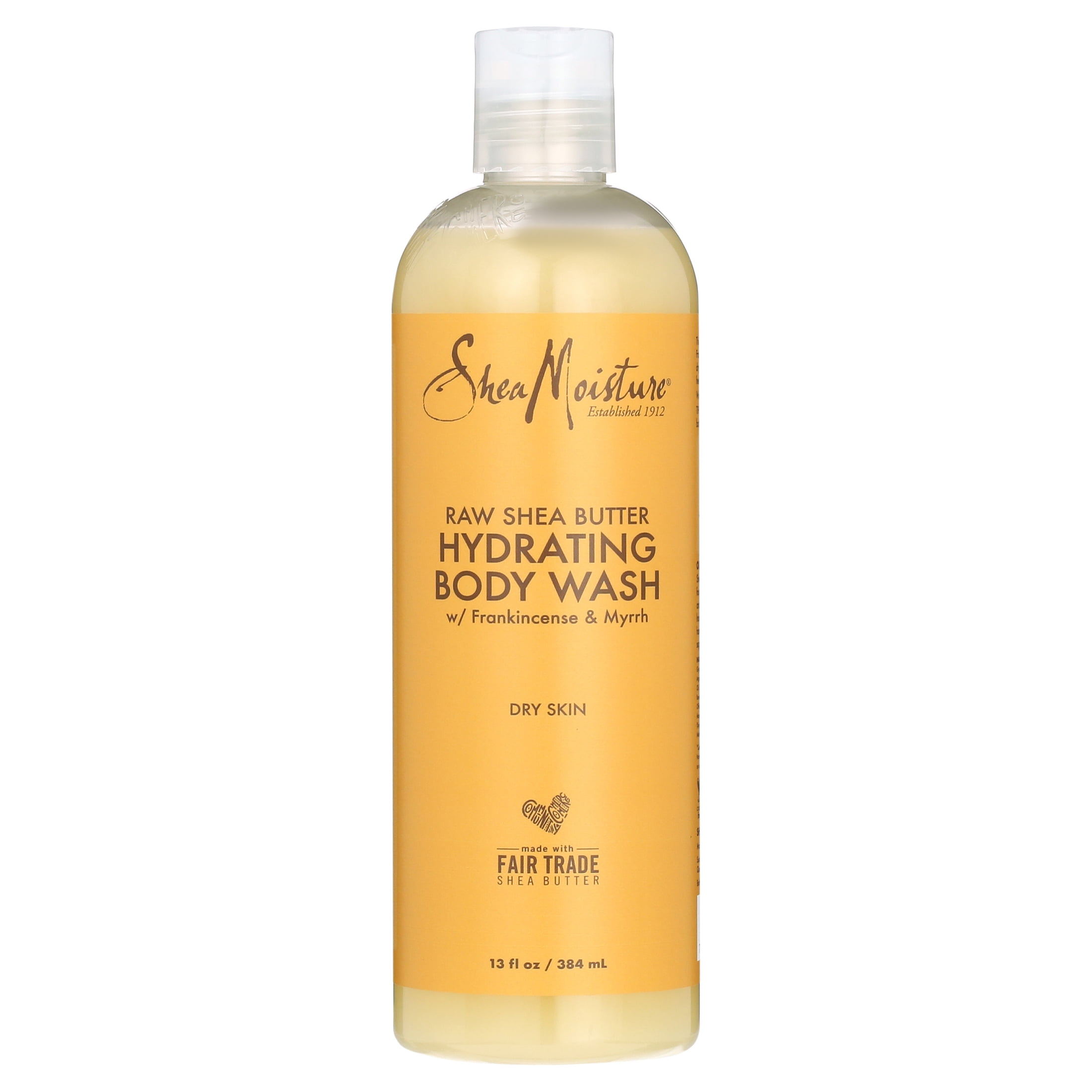 SheaMoisture Raw Shea Butter Body Wash, 13 fl oz - Walmart.com