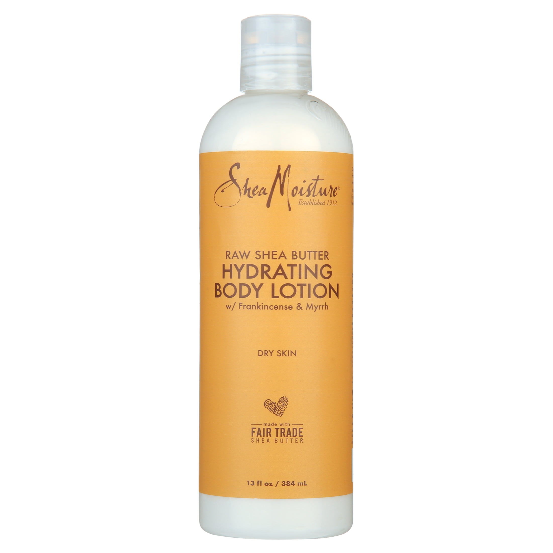 SheaMoisture Raw Shea Butter Hydrating Body Lotion for Dry Skin, 13 oz ...
