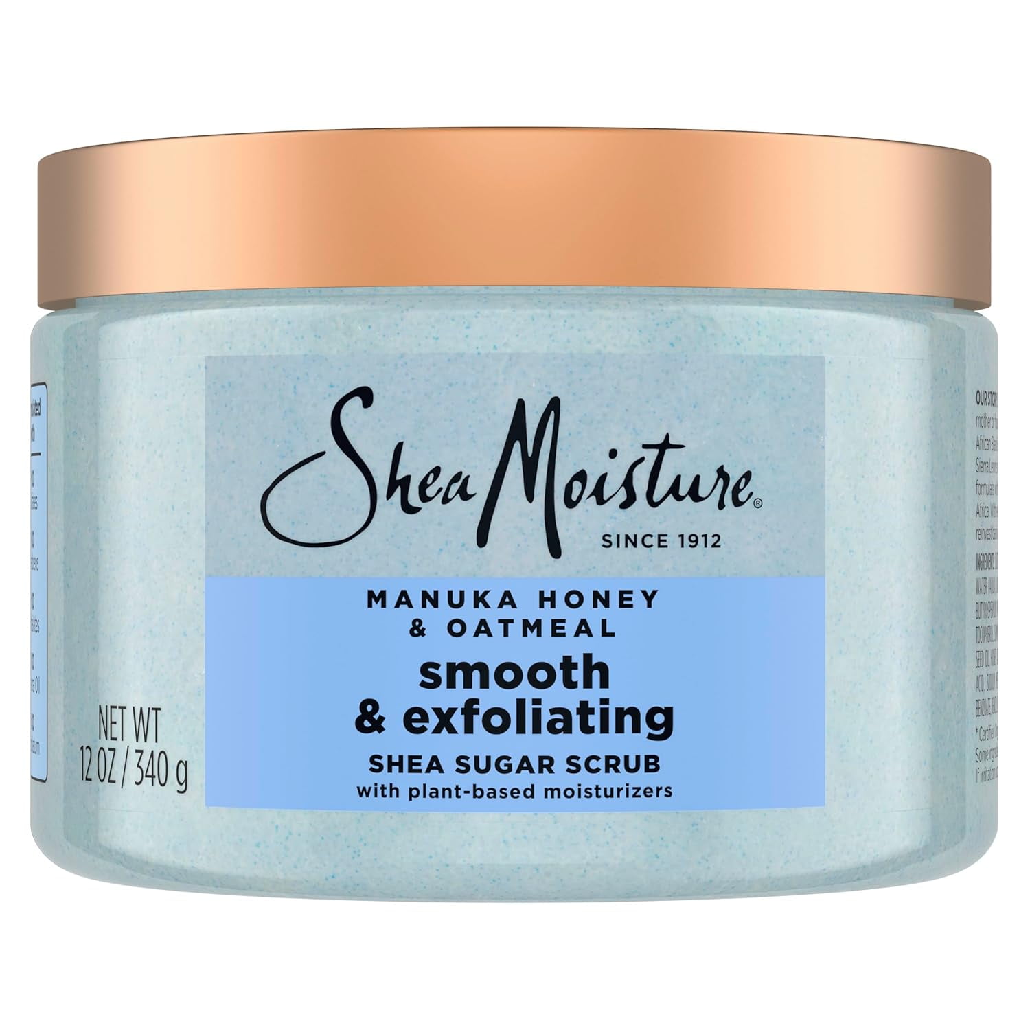 SheaMoisture Shea Sugar Body Scrub Manuka Honey Oatmeal for smooth ...