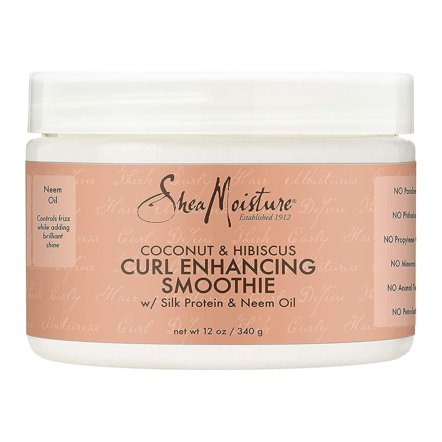 SheaMoisture Curl Enhancing Smoothie Cream, Sulfate & Paraben Free, for ...