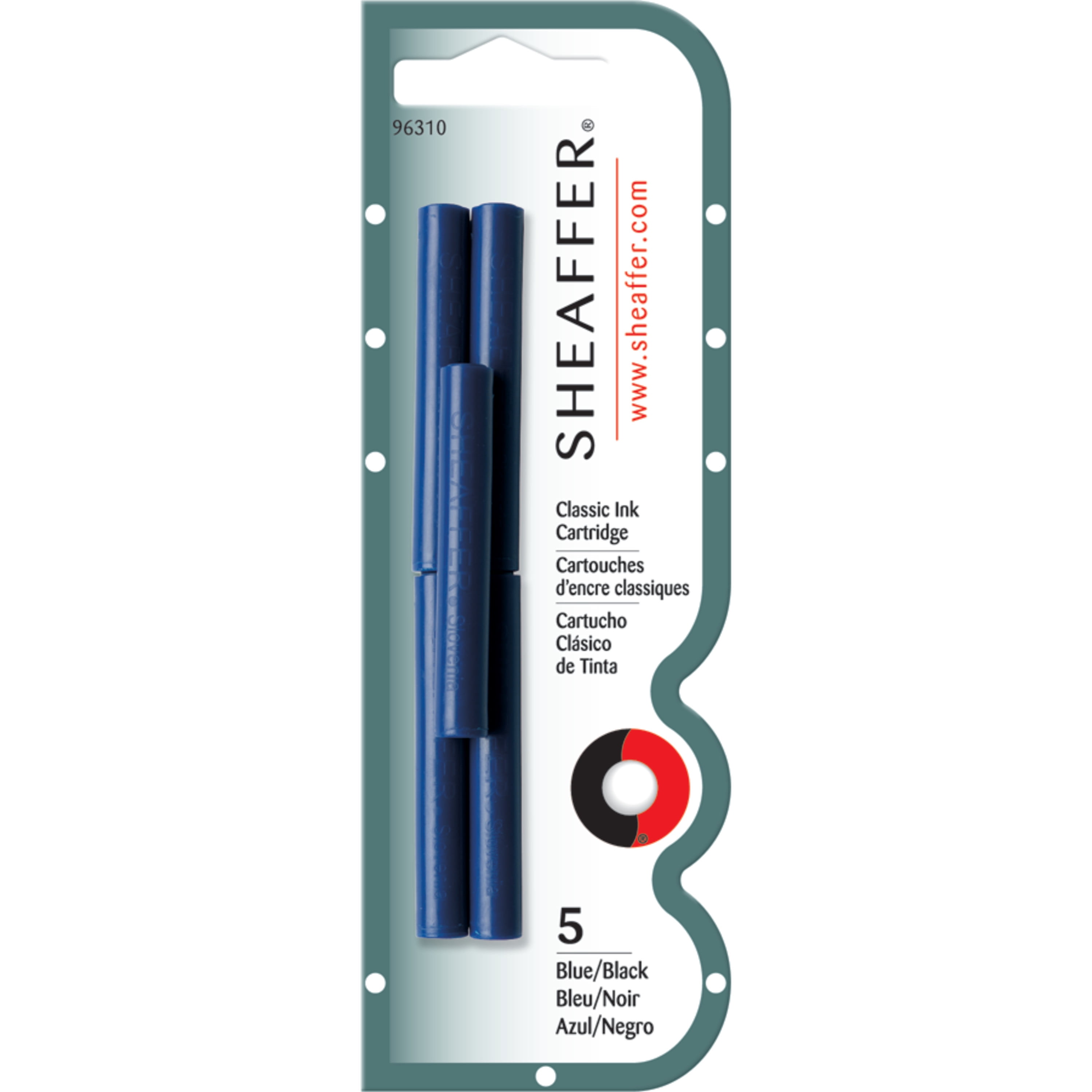 Sheaffer Ink Cartridges, Blue-Black - Walmart.com