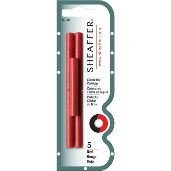 Sheaffer Ink Cartridges, Red - Walmart.com