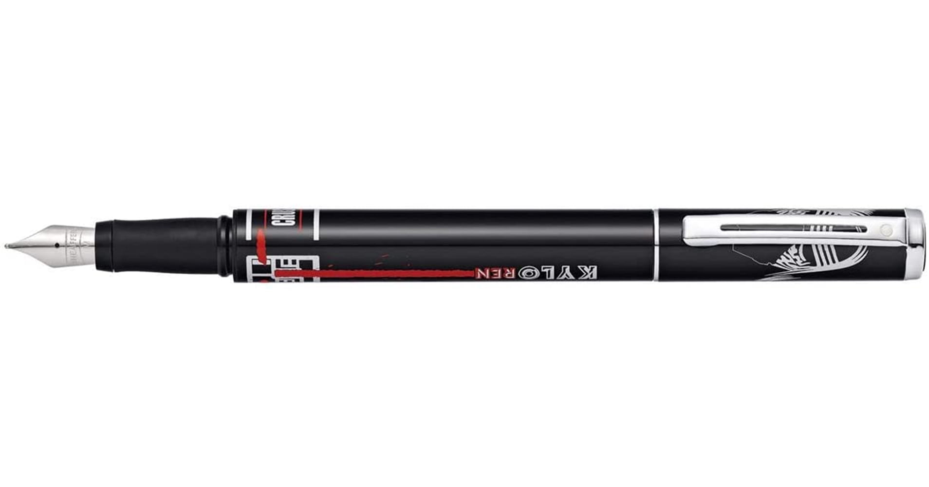Sheaffer Pop Star Wars Kylo Ren Fountain Pen, Chrome Trim/Medium Nib ...
