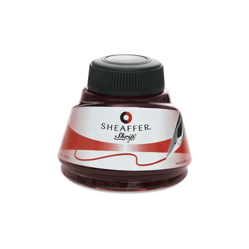 Sheaffer Skrip Bottled Fountain Pen Ink 50ml - Red - Walmart.com